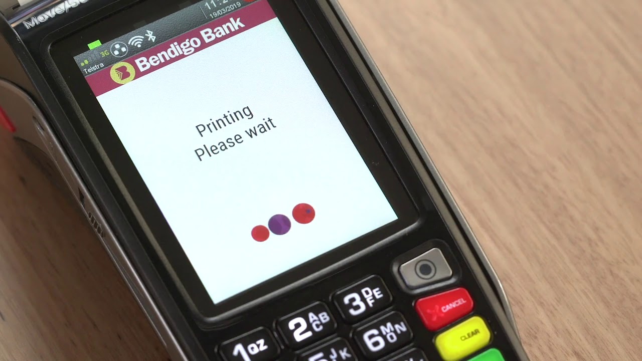 Ingenico Move5000 - Manual settlement