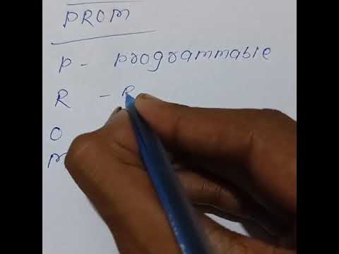 Full form of PROM | PROM full forms | #shorts #fullform #arvindclassesenglish