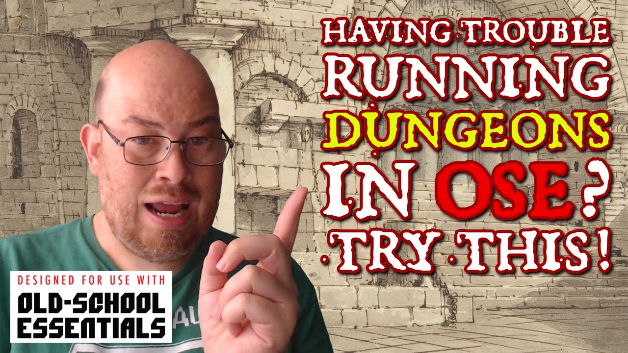 Download a free cheat sheet for running dungeoncrawls in OSE! | Hexed Press