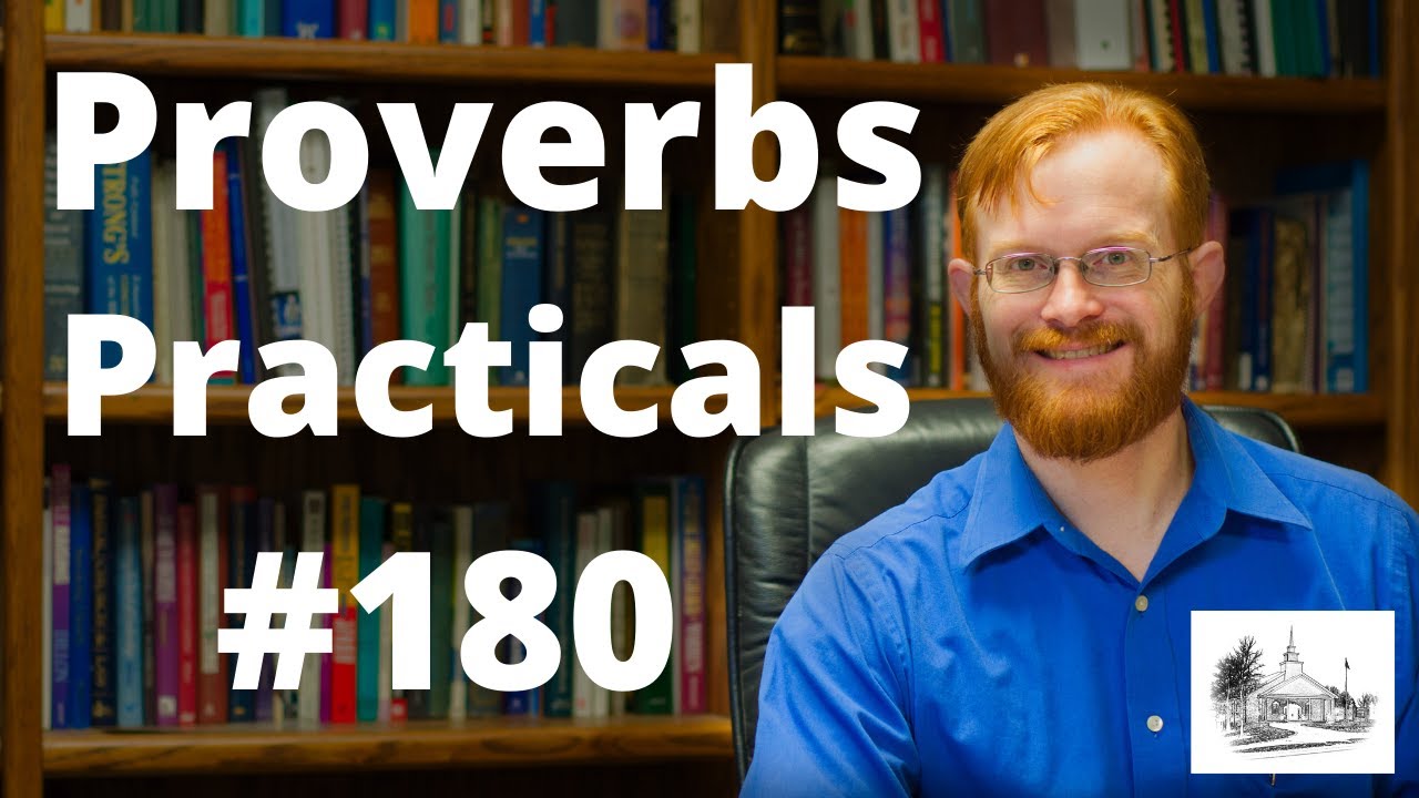 Proverbs Practicals 180 - Proverbs 23:13 -- Don't Withhold Correction