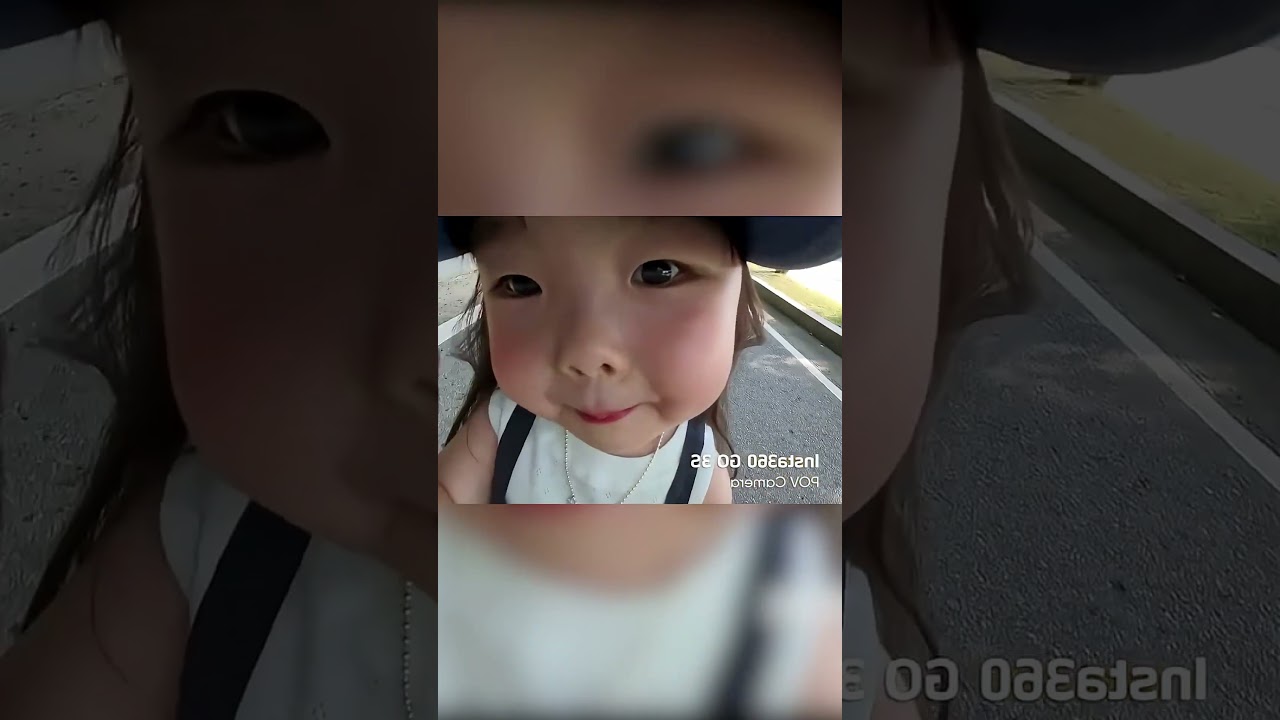 They Put A Camera On This Girl's Head ❤️