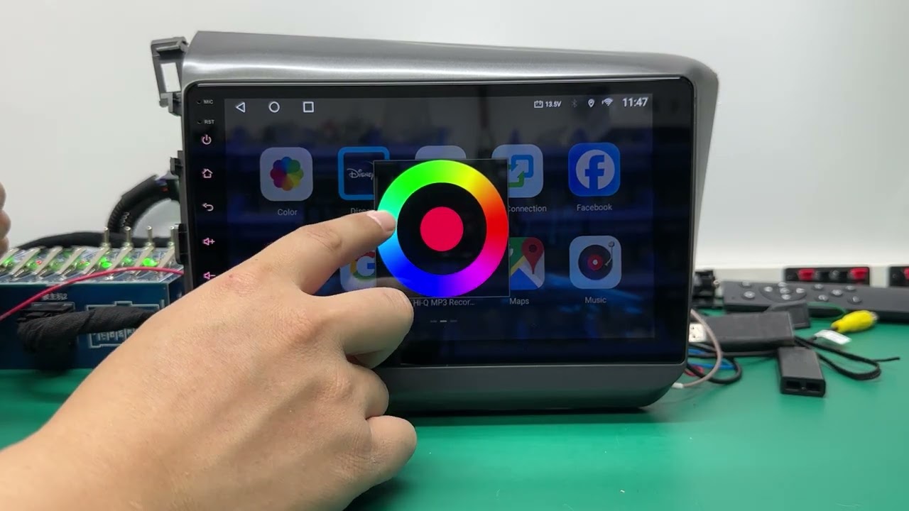 Gerllish Car Radio Video Player for Honda Civic 2012-2015