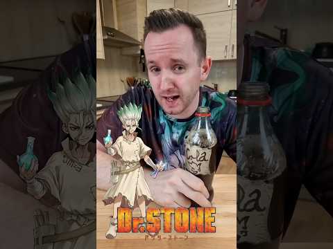 Senku Cola from Dr. Stone! #senku #cola #drstone #shorts