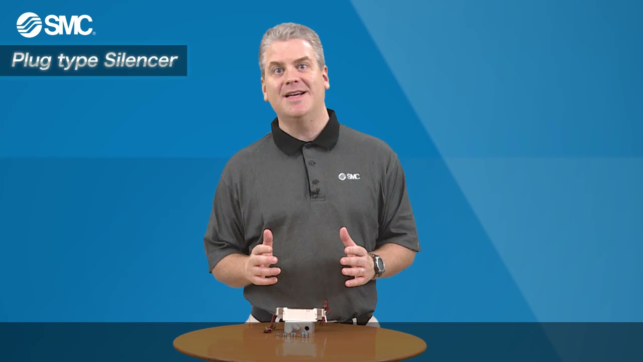 SMC Silencer - Plug Type EBKX/EBKY