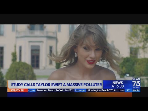 Taylor Swift's jet among biggest CO2 polluters