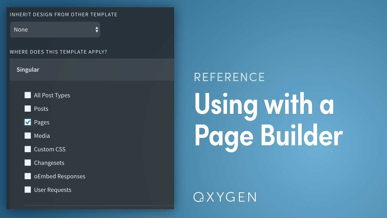 Use Oxygen With ANY Page Builder (Instead of a Theme)