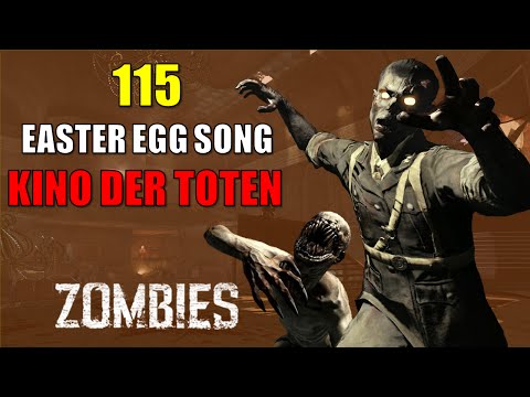 "115" - Kino Der Toten Easter Egg Song w/ Lyrics & Gameplay - CoD: BO1 Zombies