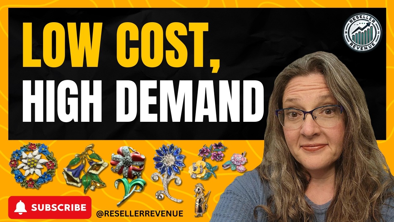 Pot Metal Brooches Explained: Identification, Pricing & Reselling Tips