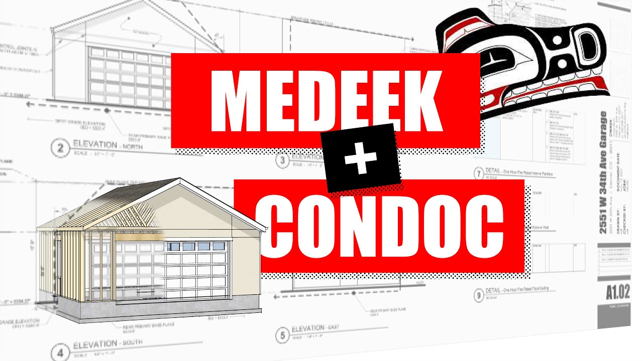 Detailed Construction Model to Permit Set:  NEW Medeek & ConDoc Compatibility Revolutionize SketchUp