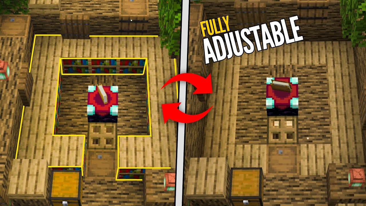 ULTIMATE Adjustable Enchantment Table | Minecraft Java 1.21+