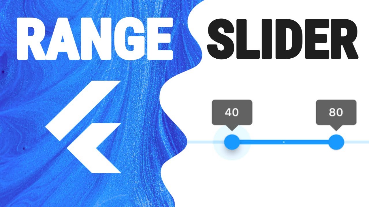 Flutter RangeSlider Widget
