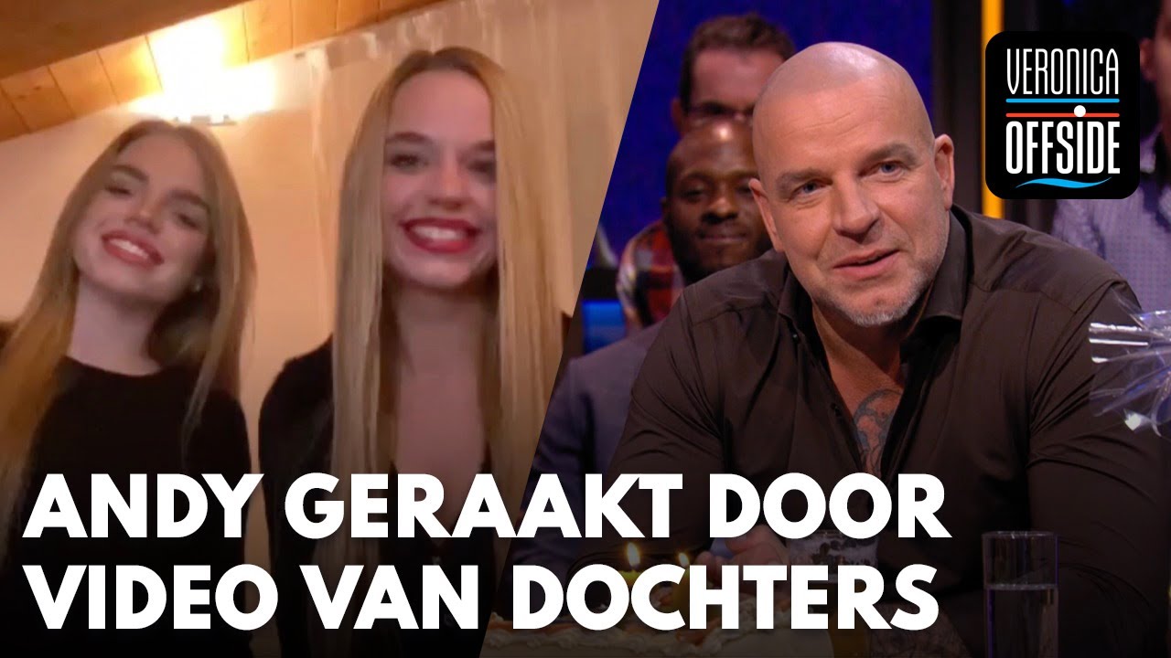 Van der Meijde geraakt door felicitatie van Italiaanse dochters: "Heel mooi"