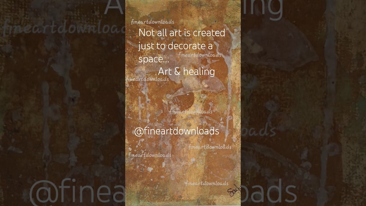 Not all art is created just to decorate a space…Some pieces are here to feel you. ...👇