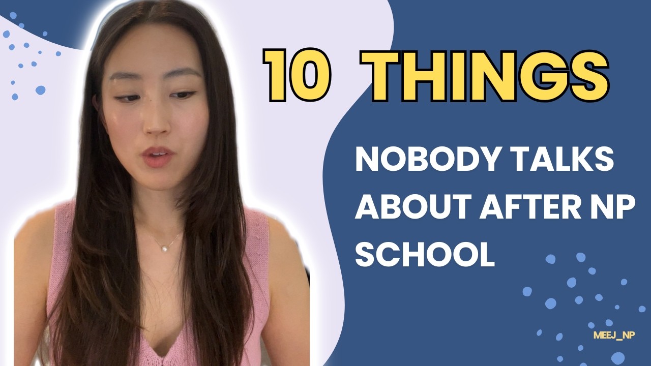 10 Things Nobody Talks About After NP School #nursepractitioner #nursepractitionerstudent #nursing