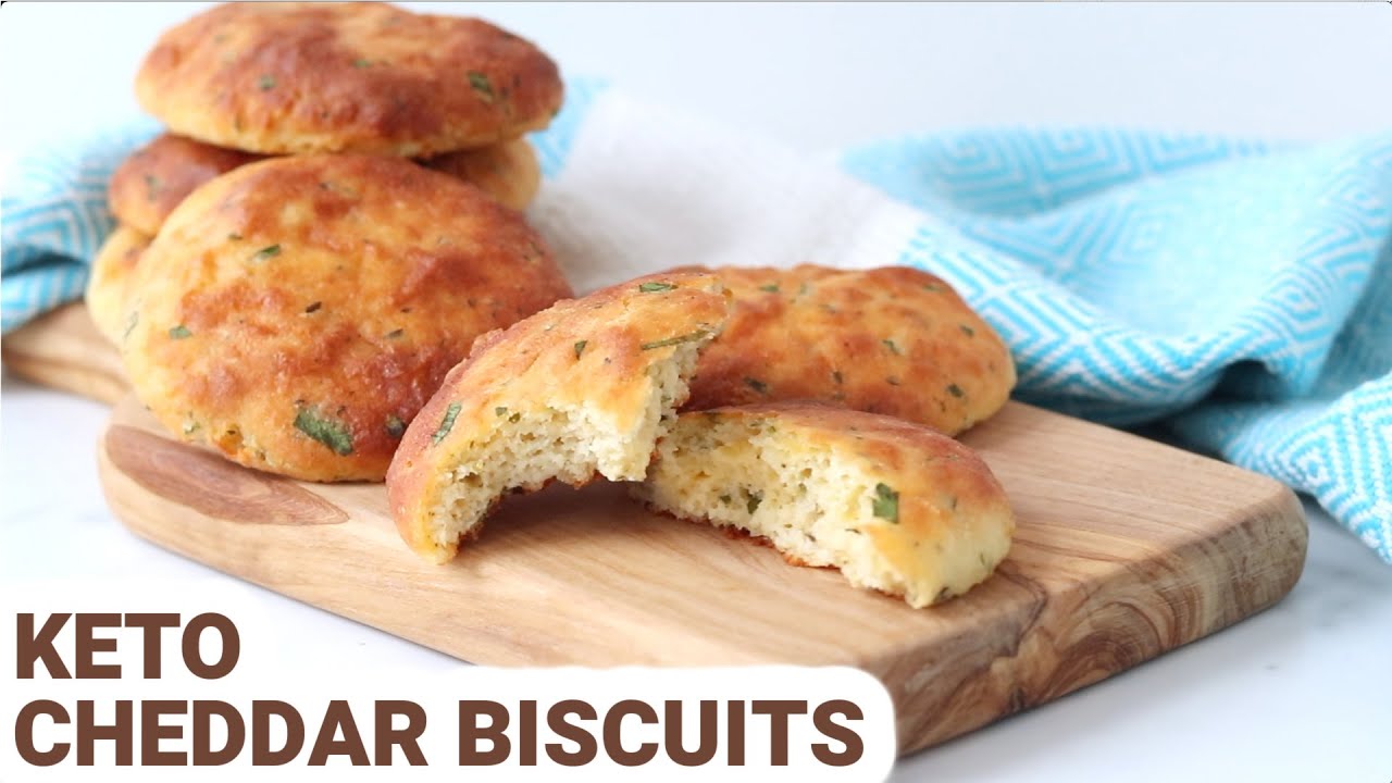 Keto Cheddar Biscuits
