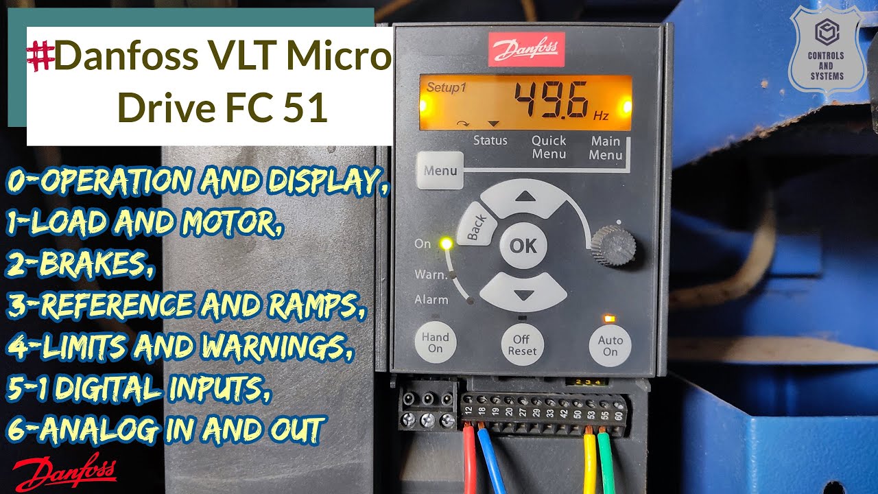 Danfoss VLT Micro Drive FC-51 Parameter Settings – Complete Guide! 🔩
