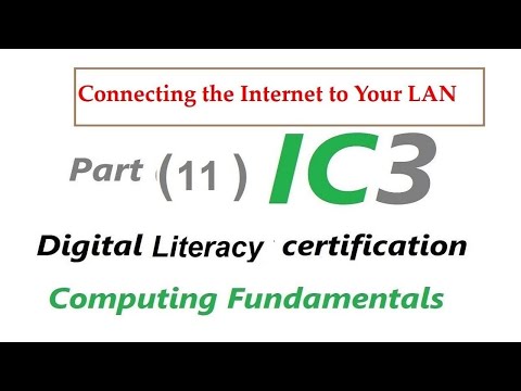 شرح IC3 | شرح كامل كورس أساسيات الحاسب والأنترنت | Computing Fundamentals | ج11 معتمد - منصة معارف