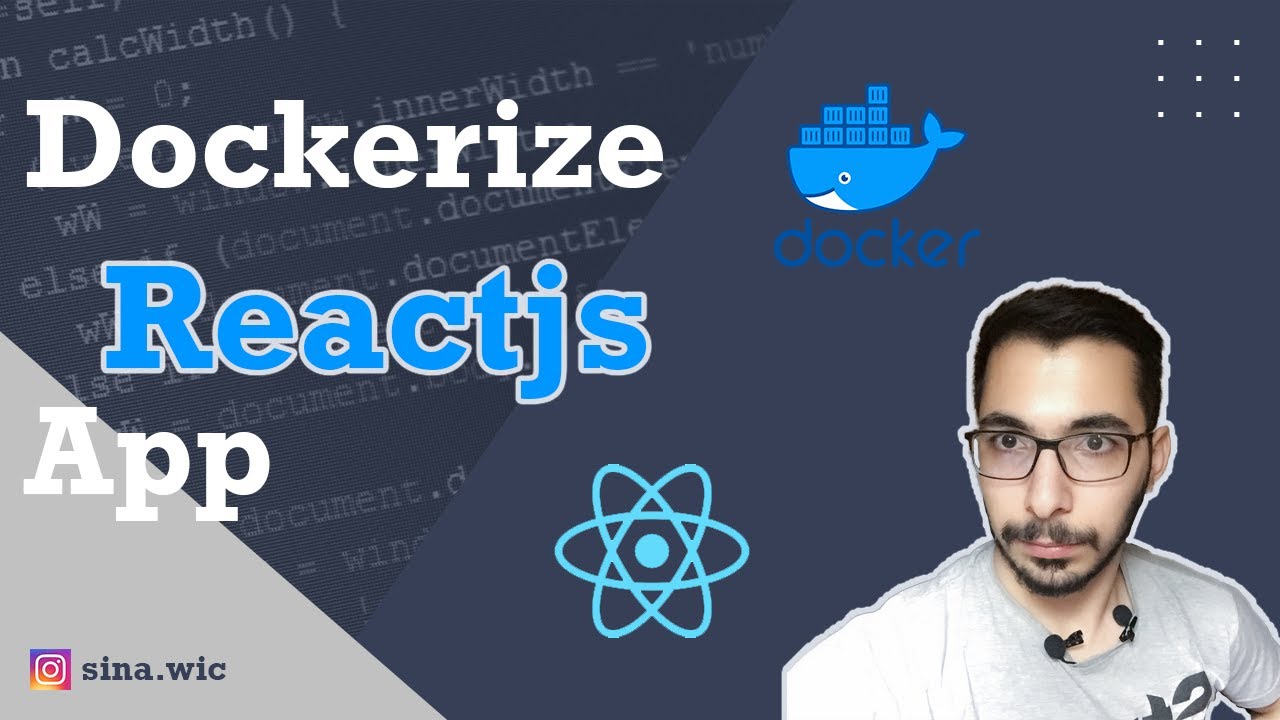 dockerize javascript react + docker-compose | ep 6
