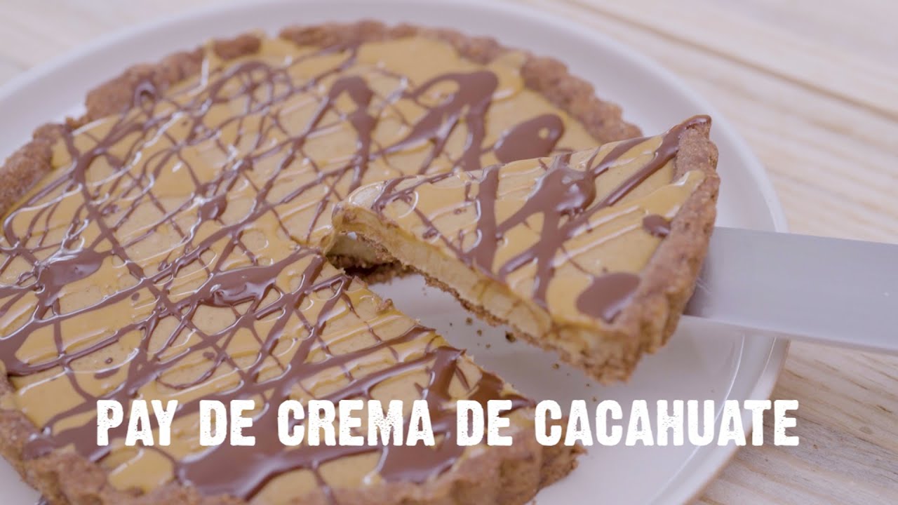 Pay de Crema de Cacahuate