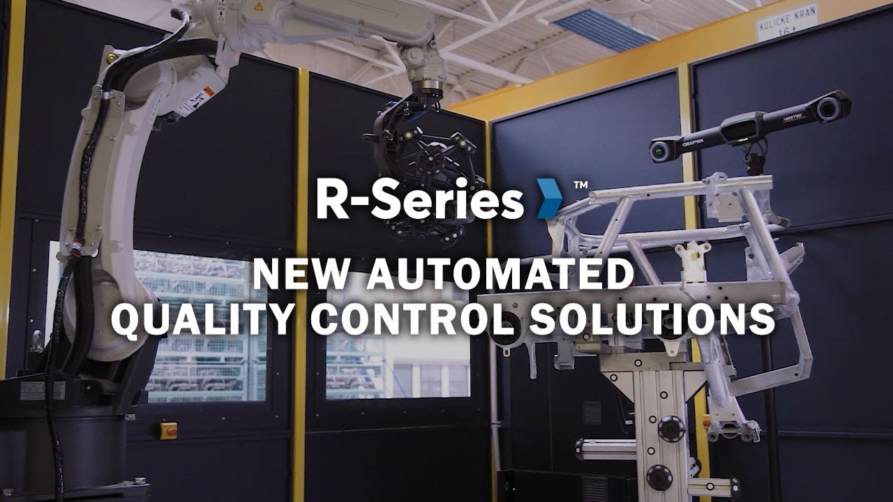 Automated Quality Control Solutions – R-Series - MetraSCAN 3D-R - CUBE-R - VXscan-R