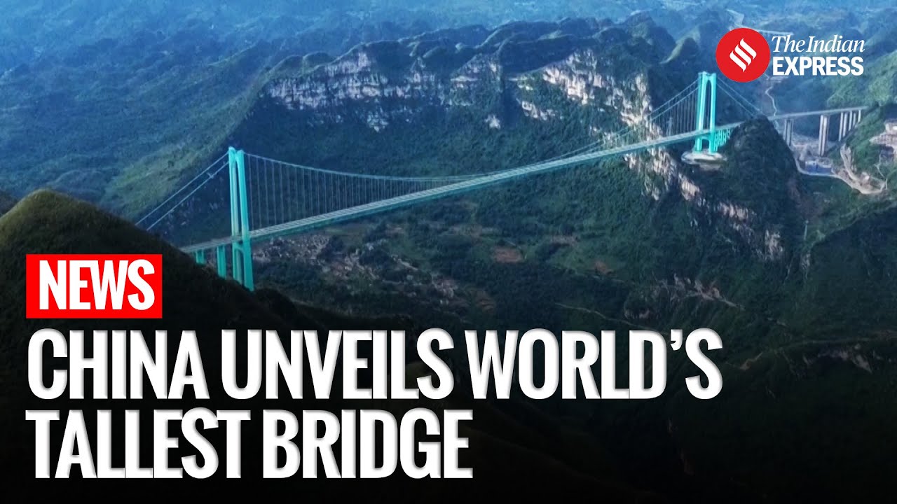 China Opens World’s Tallest Bridge In Guizhou, Cuts Travel Time To 2 Minutes