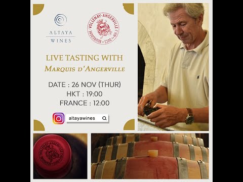 Altaya Wines - Live Tasting with Guillaume d’Angerville