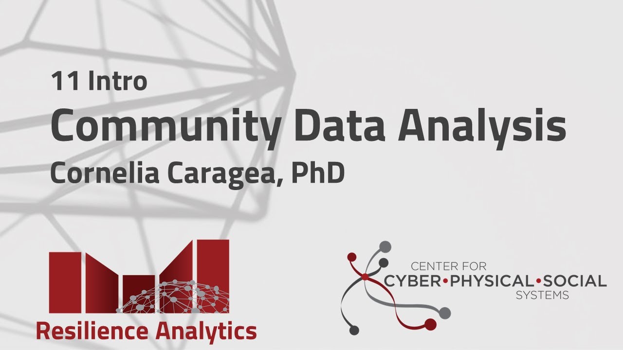 11 Community Data Analysis Intro