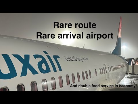 FLIGHT REPORT | Luxair B737 MAX 8 | Economy | LG9009 Luxembourg - Dubai-DWC