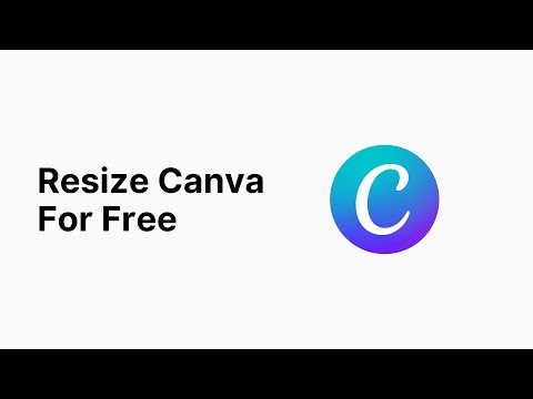 How To Resize Canva Design For Free WITHOUT Canva Pro