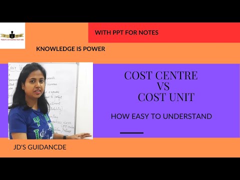 cost centre and cost unit difference | cost centre vs cost unit | cost Centre & cost Unit Accounting