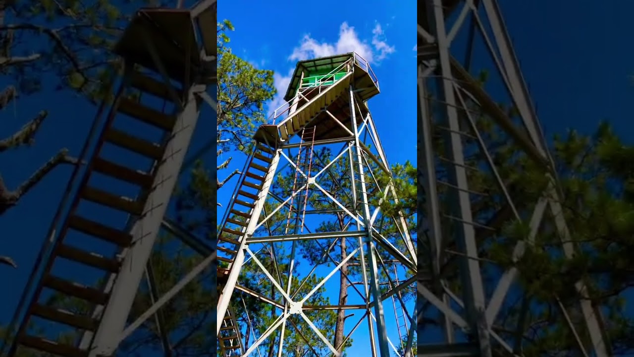 Torre de control de incendio el tetero Padre las Casas #discovery #explore