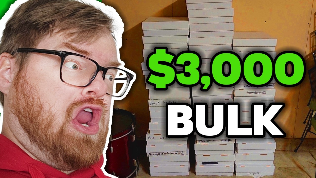 Buying 200,000 BULK TCG Cards! How We Make it Back in 2 Weeks!