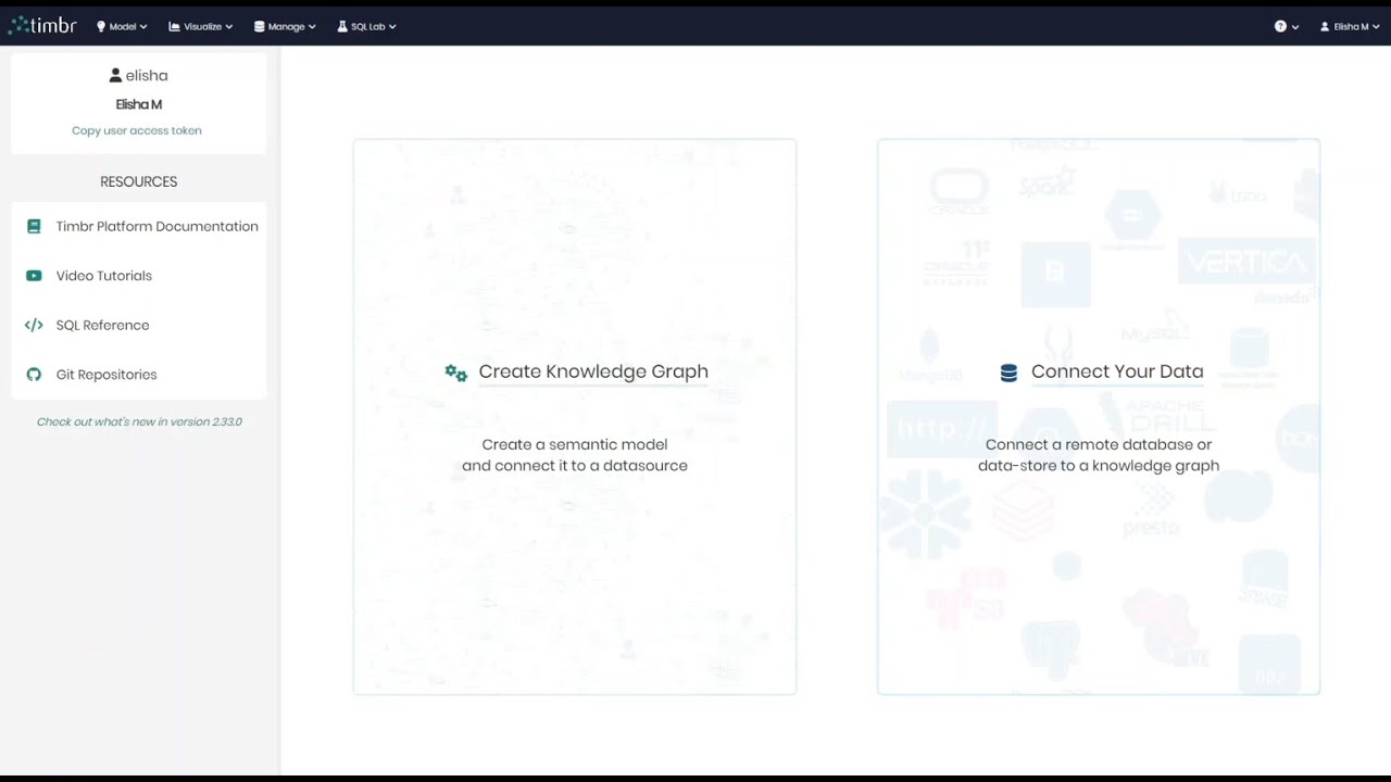 Getting Started: Creating a Knowledge Graph and Connecting to a Datasource