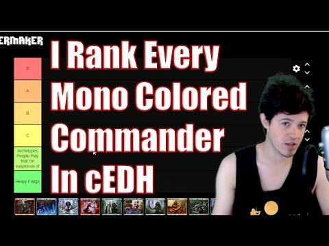ComedIan MTG - Which Mono Color Commander is Best in cEDH | The ...