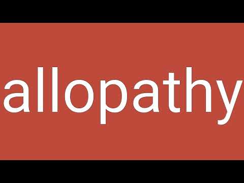 Allopathy Definition & Meaning