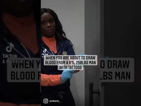 CRYING GROWN MAN PATIENT funny nurse tiktok #shorts #nurse #funnyvideos #viral #tattoo #nursing