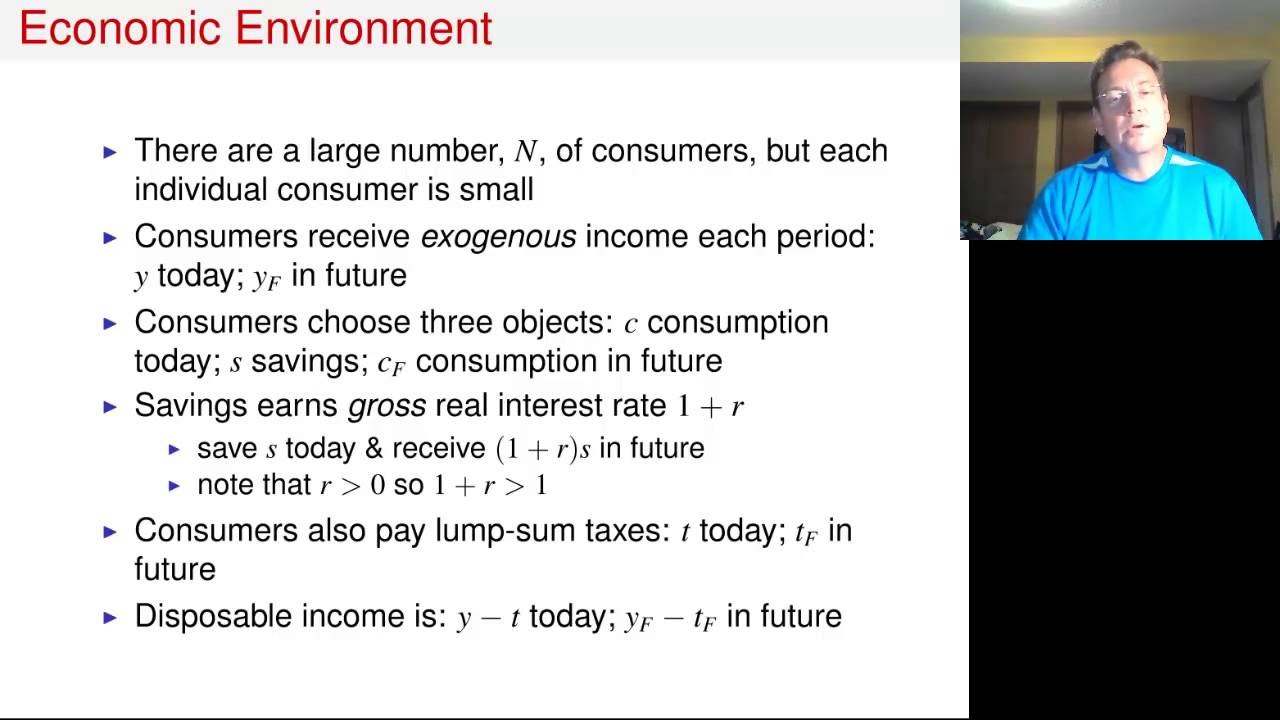 Consumption & Savings I, Part A