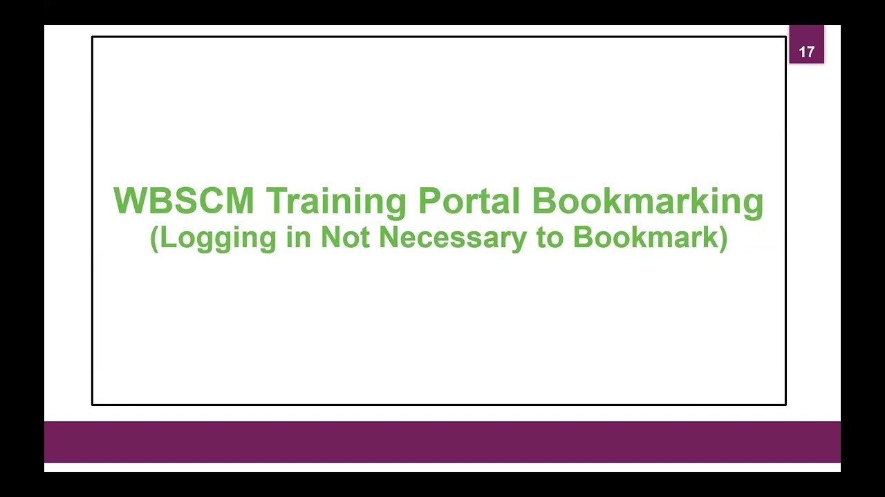 WBSCM Getting Started RA 101 10-24-2023