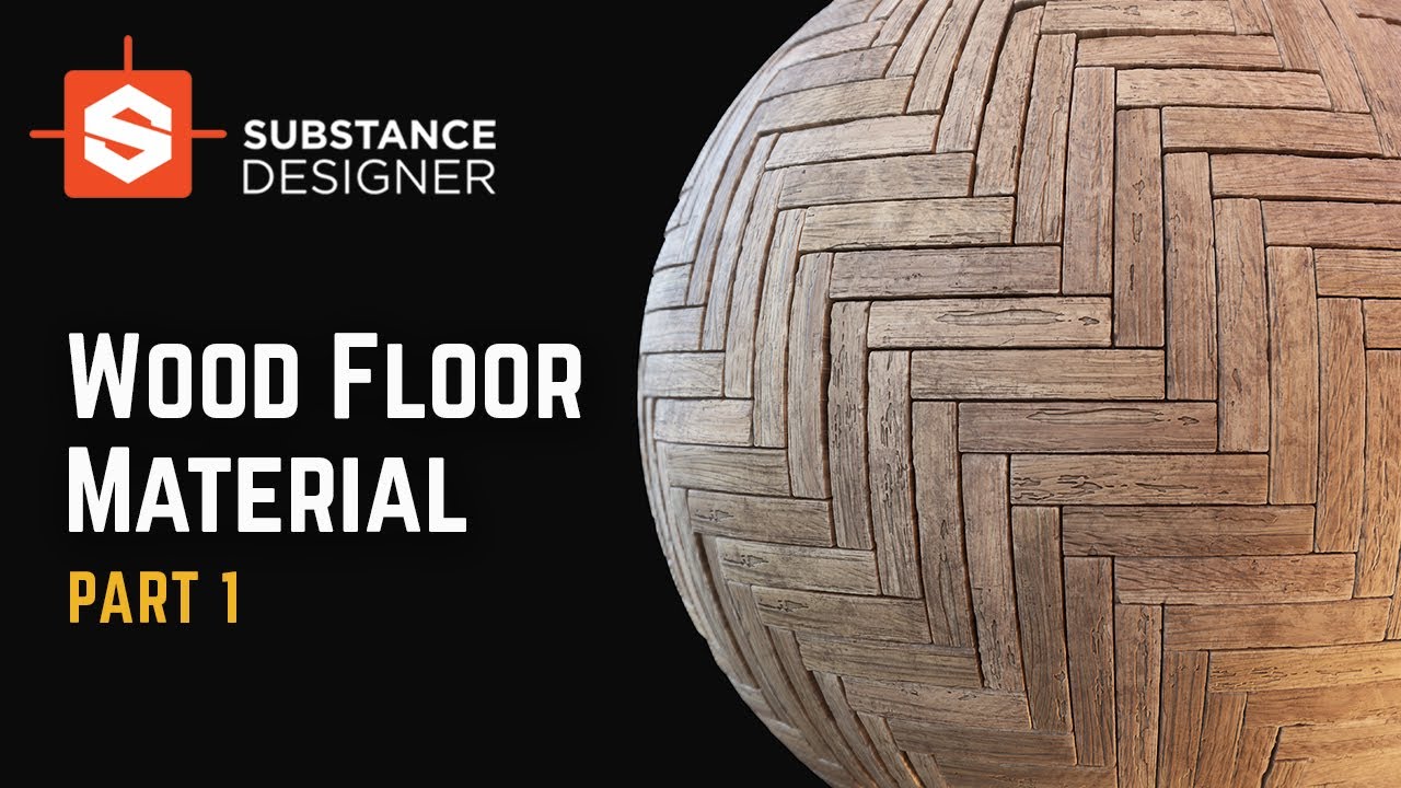 Old Wood Herringbone Flooring in Substance Designer | Part 1