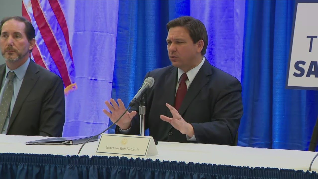WEB EXTRA: Gov. Ron DeSantis Holds Press Conference In Miami