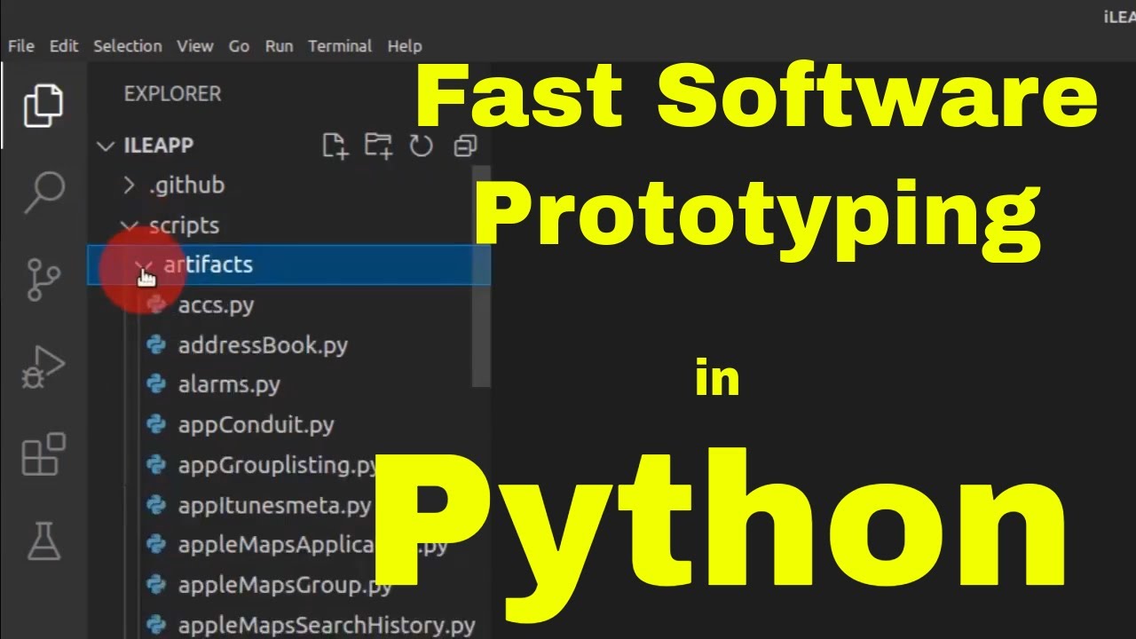 Fast Software Prototyping - Python iLEAPP module example