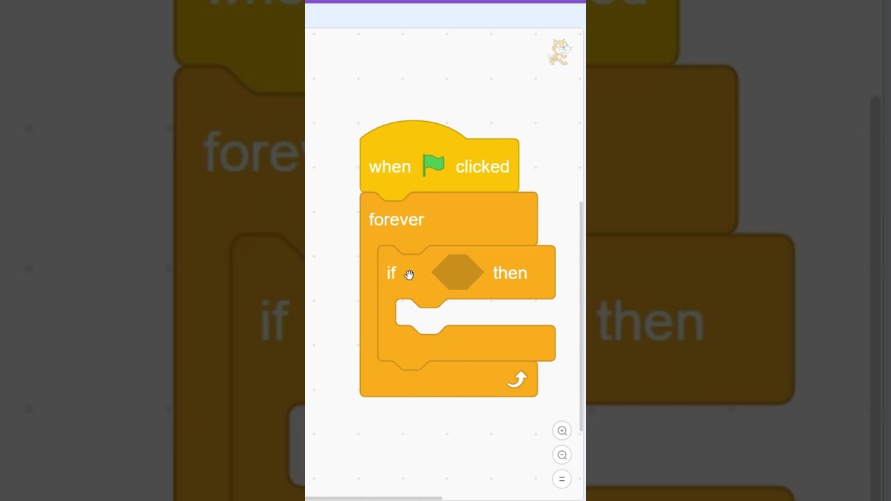 How to Detect Collisions in Scratch #shorts