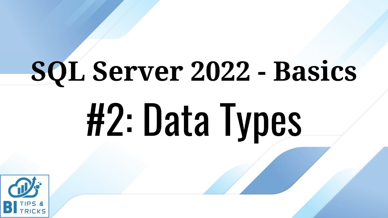 SQL Server Data Types