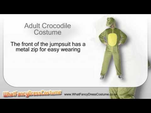 Adult Crocodile Costume