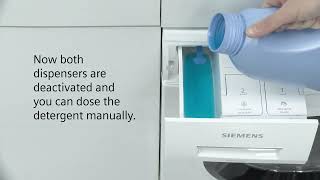 Siemens How to activate the intelligent dosing system (Type G) uk