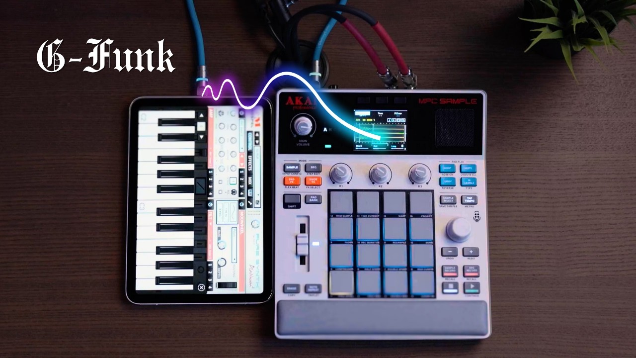 I Made a West Coast G-Funk Beat on MPC Sample… Using an iPad 🤯