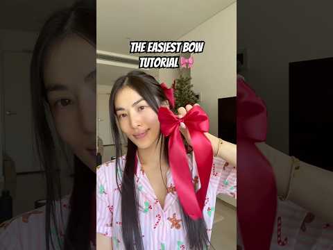 How to make ribbon bows ๐ easy tutorial for Christmas ๐ #hacks #diy #tutorial