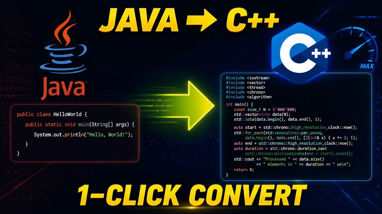 Convert Any Java Android App to C++ Instantly with This Tool