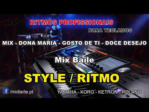 MIX - DONA MARIA - GOSTO DE TI - DOCE DESEJO - Mix Baile - Midiarte ...