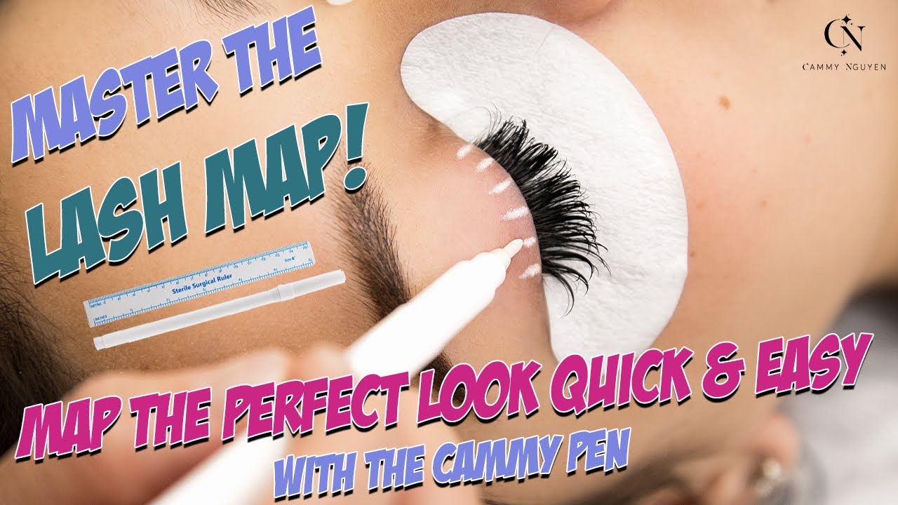 Map the Perfect Eyelash Look using this!